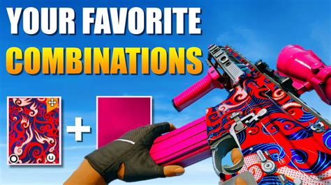 Your Favorite Universal Weapon Attachment Skin Combinations Youtube