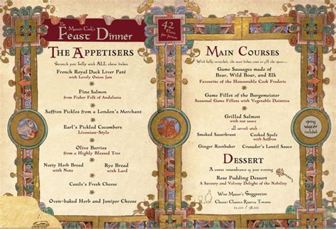 A Medieval Feast At Olde Hansa Browsing The Atlas