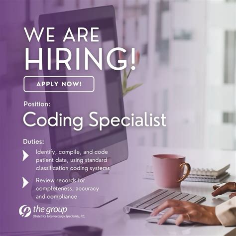 💜were Hiring💜 Coding Specialist Full Time W Possible Remote Work