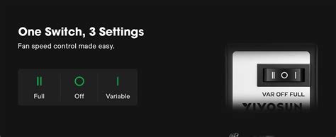 Vivosun Variable Fan Speed Controller Speed Adjuster For Inline Duct Fan In Ventilation System