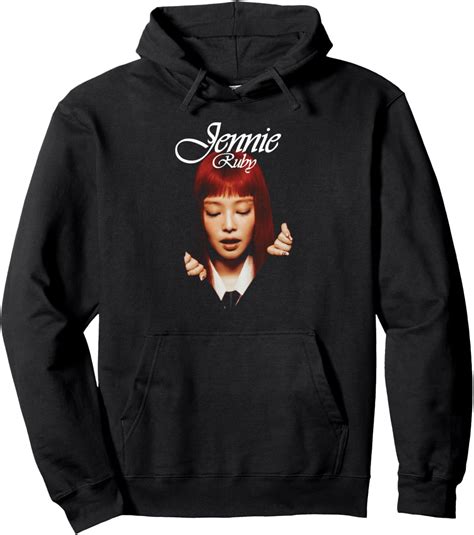 Official Jennie Album Cover Pullover Hoodie