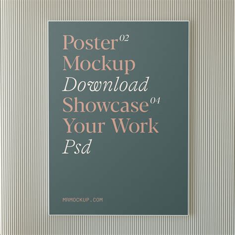 Free Poster Mockups — Mrmockup Graphic Design Freebies
