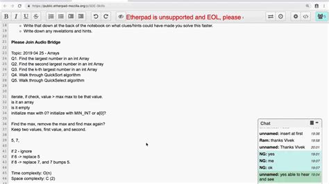 SDE Skills Programming Interviews Easy Session 4 YouTube