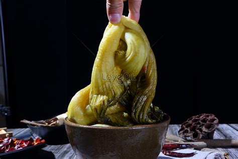 소금에 절인 양배추 사진 무료 다운로드 Lovepik