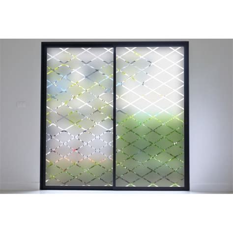 Losange Pattern 2 Privacy Window Film Mpa Pro