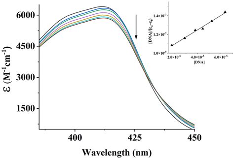 Uv Vis Spectra Of Complex 3 1 18 × 10 ⁻⁴ M 30 Mm Tris Hcl Ph 7 4 Download Scientific