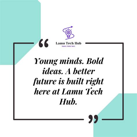 Youthempowerment Innovation Techforgood Lamutechhub Digitalinclusion Futureofwork