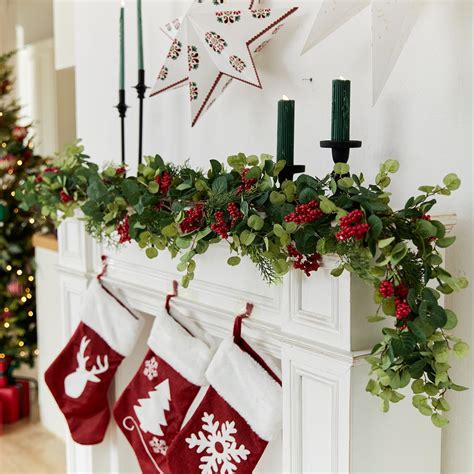 6ft Christmas 144 Branch Tips Cedar Garlands Annas Whimsy Artificial