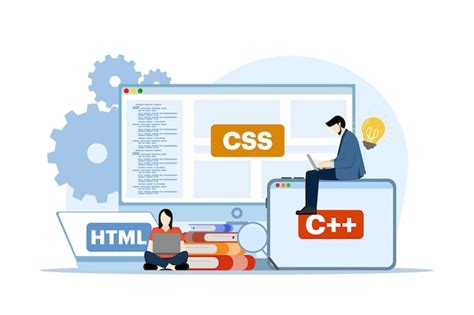 Premium Vector Vector Illustration About Concept Of Web Development Or Programming Language