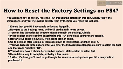 Ppt How To Factory Reset Ps4 1 888 840 1555 Reset Settings Of Ps4