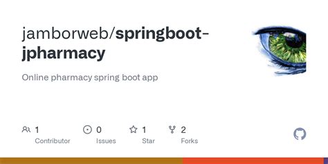 GitHub Jamborweb Springboot Jpharmacy Online Pharmacy Spring Boot App