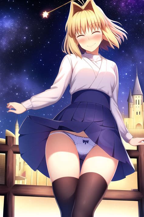 Arcueid Brunestudtypemooncutesmilinganimation By Canpon1992x On