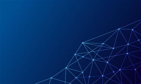 Network Technology Background Future Technological Processes Represent Data Points Network