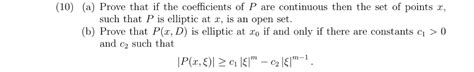 Solved 10 A Prove That If The Coefficients Of P Are