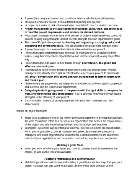 Project Management Pdf Project Management Agile Software Development