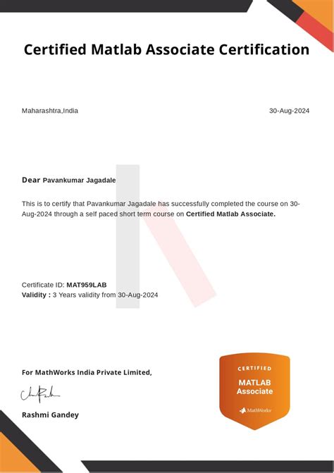 pavankumar jagadale on linkedin matlab certification professionalgrowth dataanalysis