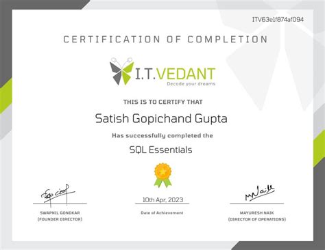 Satish Gupta On Linkedin Sqlcertified Dataanalytics Thankyou