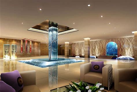苏州酒店现代风格9000平米设计方案 酒店大厅装修设计效果图 装信通网