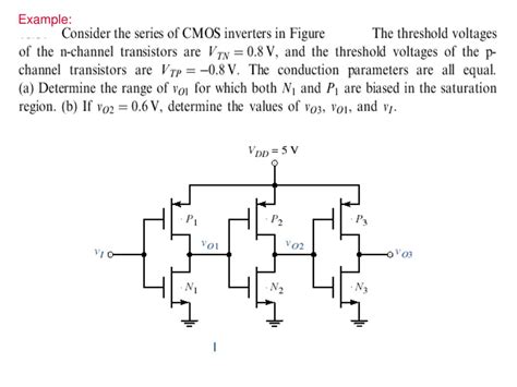 Ppt Ee534 Vlsi Design System Summer 2004 Lecture 06 Static Cmos Inverter Chapter 5