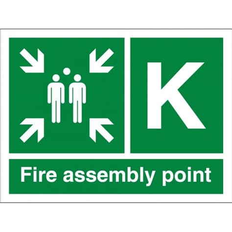 Fire Assembly Point K Signs From Key Signs Uk