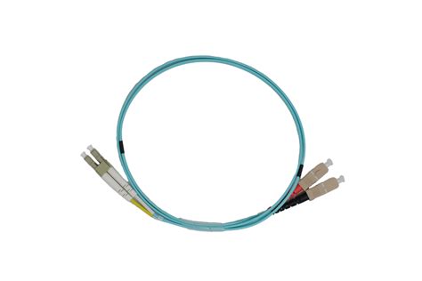 LC UPC SC UPC Duplex OM3 Multimode OFNR Fiber Cable 2m Choice IT Global