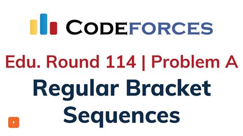A Regular Bracket Sequences Educational Codeforces Round 114