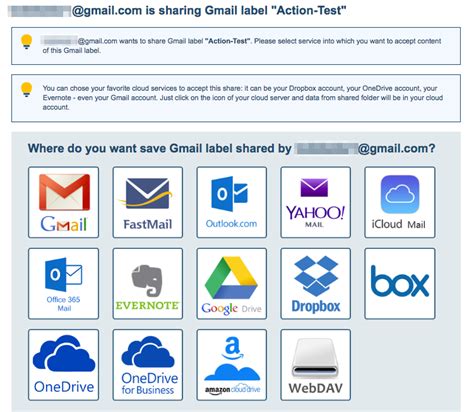 how to accept access to shared folder label cloudhq gmail label