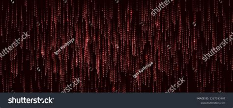 Binary Computer Code Cyber Background Constructed Stock Vector Royalty Free 2267743807
