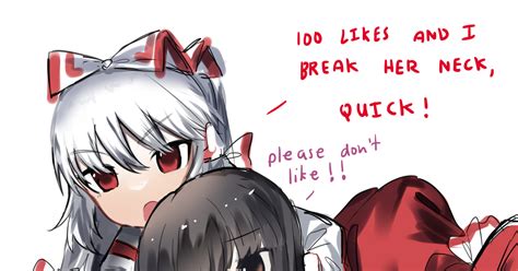 Touhou Touhou Fujiwara No Mokou Meme Redraw Ww Pixiv