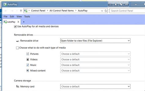 Autoplay Settings Solved Windows 10 Forums