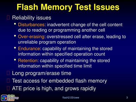 Ppt Flash Memory Built In Self Test Using March Like Algorithms
