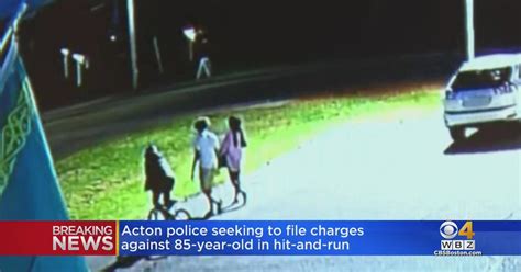 Acton Police Seek Charges Against 85 Year Old Woman In Hit And Run