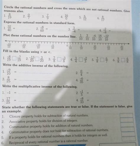 Plot These Rational Numbers On The Number Line 101 103 10−6 1018 10−