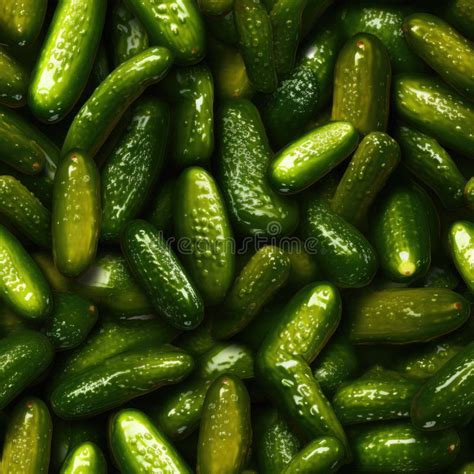 Pickle Pattern Ultra Realistic Photorealistic Stock Illustration