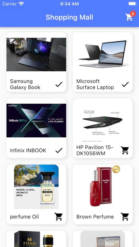 github rashmindungrani flutter shopping cart a simple flutter based shopping mall application