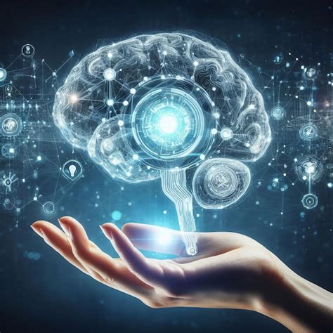 Premium Ai Image Brains Neural Network Artificial Intelligence And