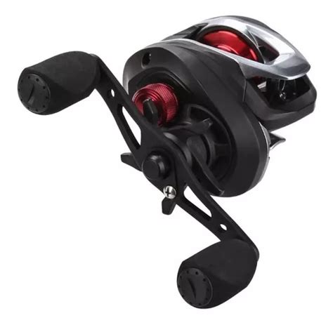 Carretilha Okuma Ceymar C100ha Preta Esquerda 6 Rolamentos 721 Drag
