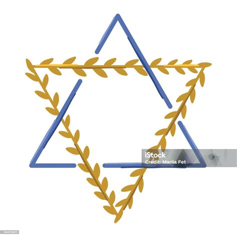 다윗의 별 벡터 클립 아트입니다 유대인 상징 그림입니다 하누카 휴가 다윗의 별에 대한 스톡 벡터 아트 및 기타 이미지 다윗의 별 꽃 식물 꽃무늬 Istock