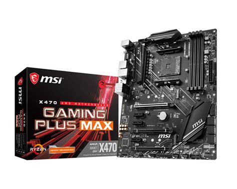 X470 Gaming Plus Max Motherboard Msi Global