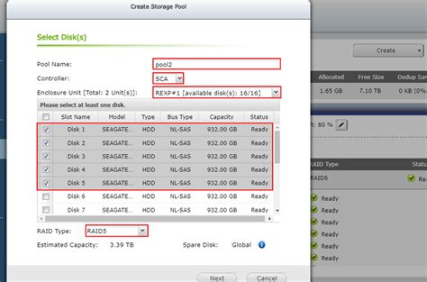 How To Create A Raid50 Raid60 Storage Pool In Qes Nas Qnap Us