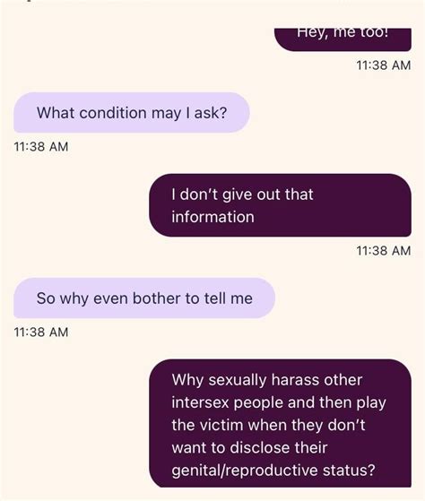 My First Encounter With A Transphobic Intersex Person Tw T Slur R