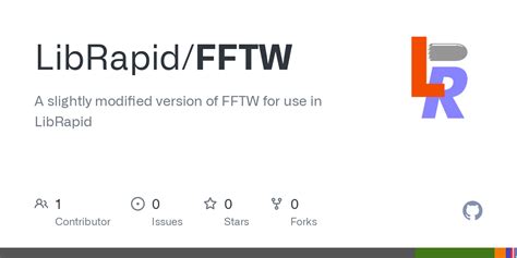 Github Librapidfftw A Slightly Modified Version Of Fftw For Use In