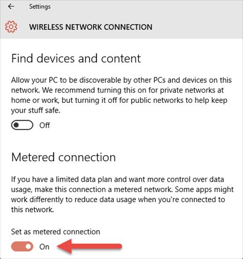 How To Set Up Metered Connection On Windows 10