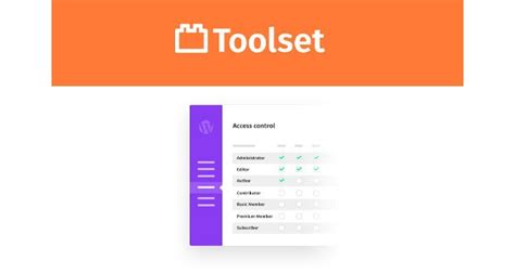 tải plugin toolset access quản lý quyền người dùng wp