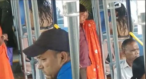 Trending Viral Video बिकनी पहनकर महिला गई बस में तो लोग निकलने लगे बाहर वायरल वीडियो देख आप