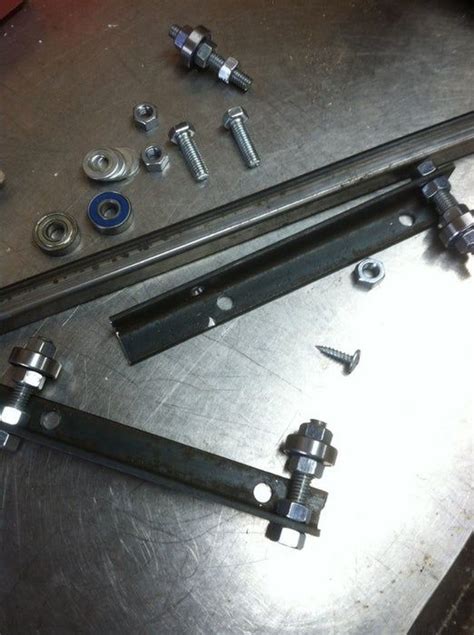 Diy Linear Slide Using Angle Iron And Bearings