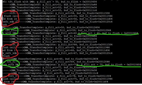 Buffer Size And Flushing Action How To Lvgl Forum
