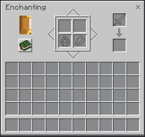 Concept Art For The Enchanting Table Without Costing Experience R Minecraft