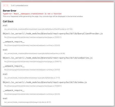 Bug Error In Nextjs 13 With New App Layouts · Issue 1170 · Wevmwagmi · Github