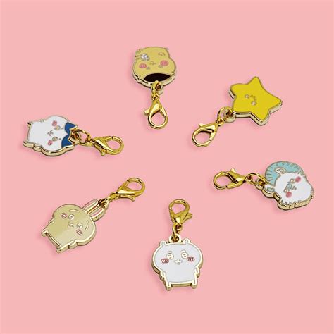 치이카와 먼작귀 쿠리만쥬 메탈참 열쇠고리 키링 키체인 귀여운 미니 치이카와 하치와레 우사기 위시버킷